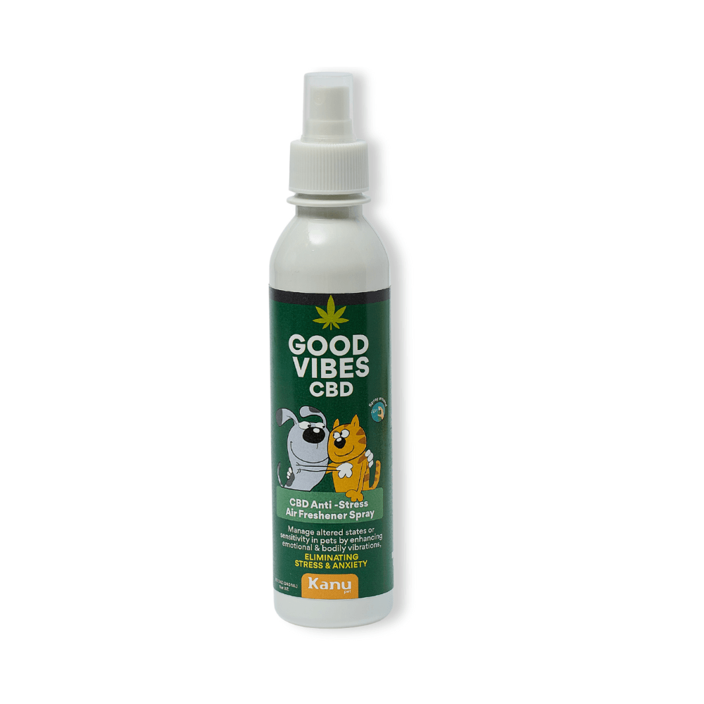 Spray Relajante de CBD Good Vibes Kanu Pet para mascotas