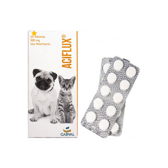 Aciflux 500 Mg Blister x 10 Tabletas Para Perro compra online